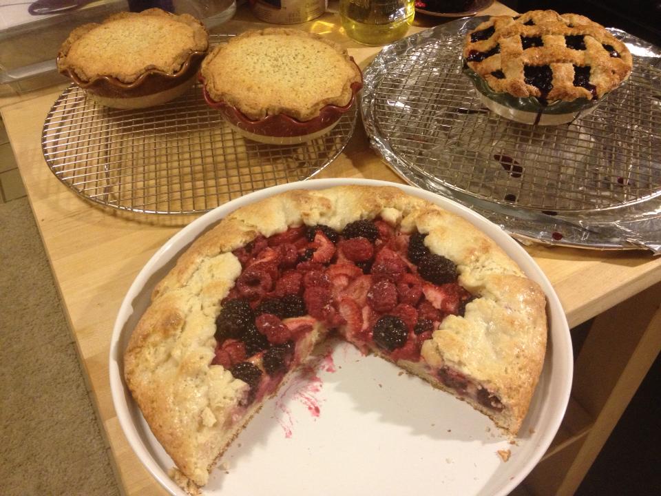 Sometimes, it’s just a 4-pie day – pies & heavy armor