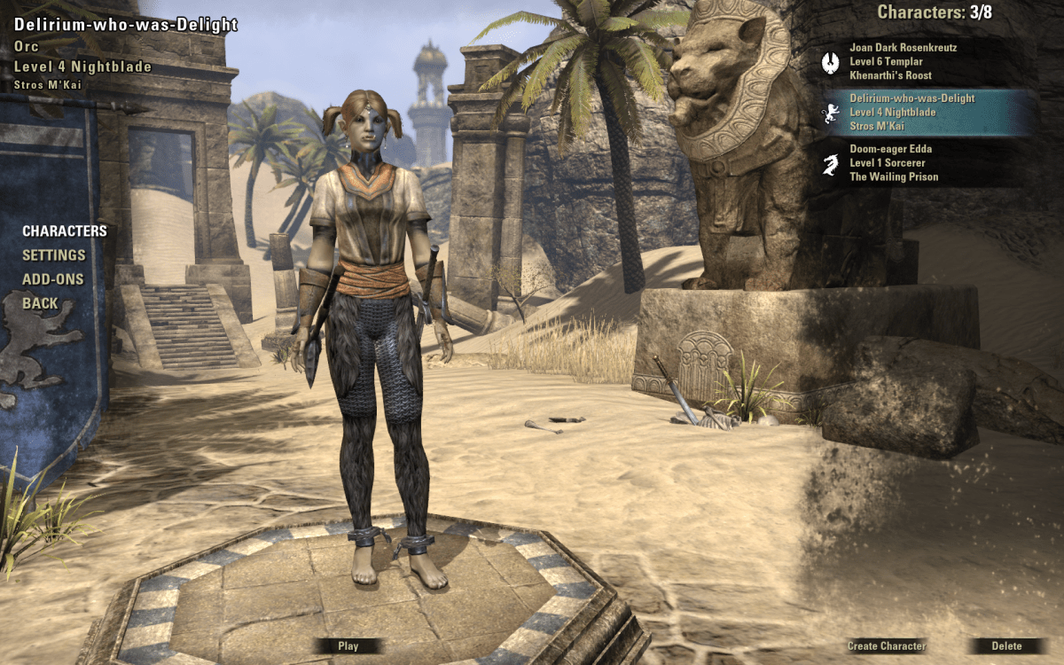 …and from the Daggerfall Covenant – pies & heavy armor