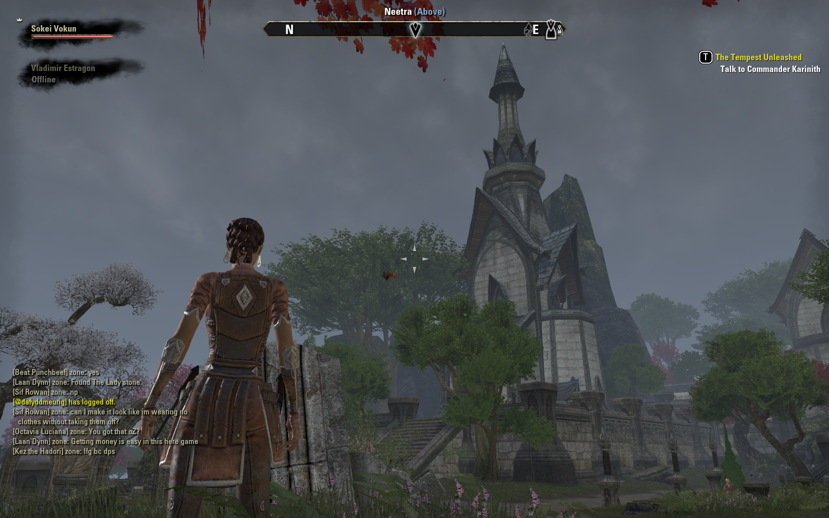 First steps in Auridon – pies & heavy armor