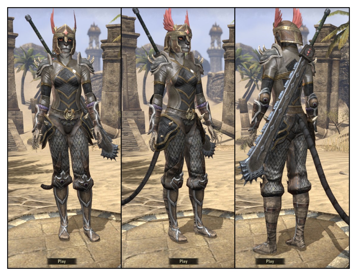 Level 40! Armor/weapon makeover! – pies & heavy armor